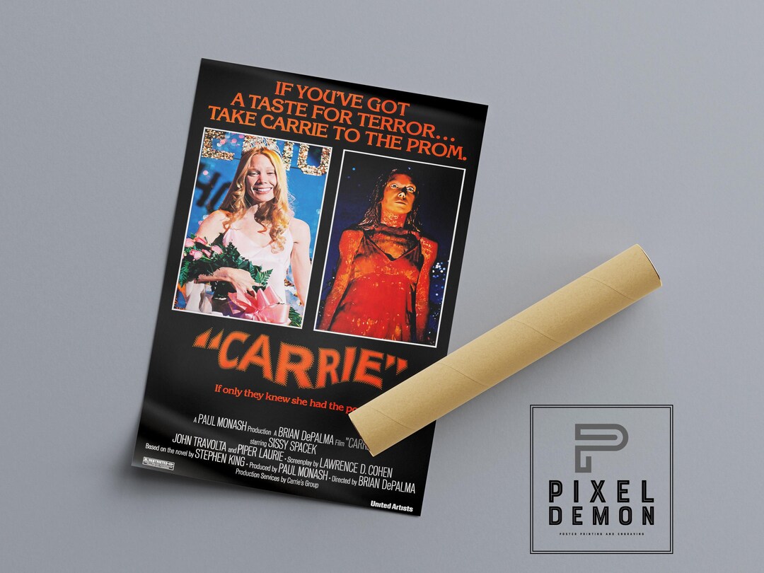 Carrie Movie Poster Classic Wall Art Print - Etsy Australia