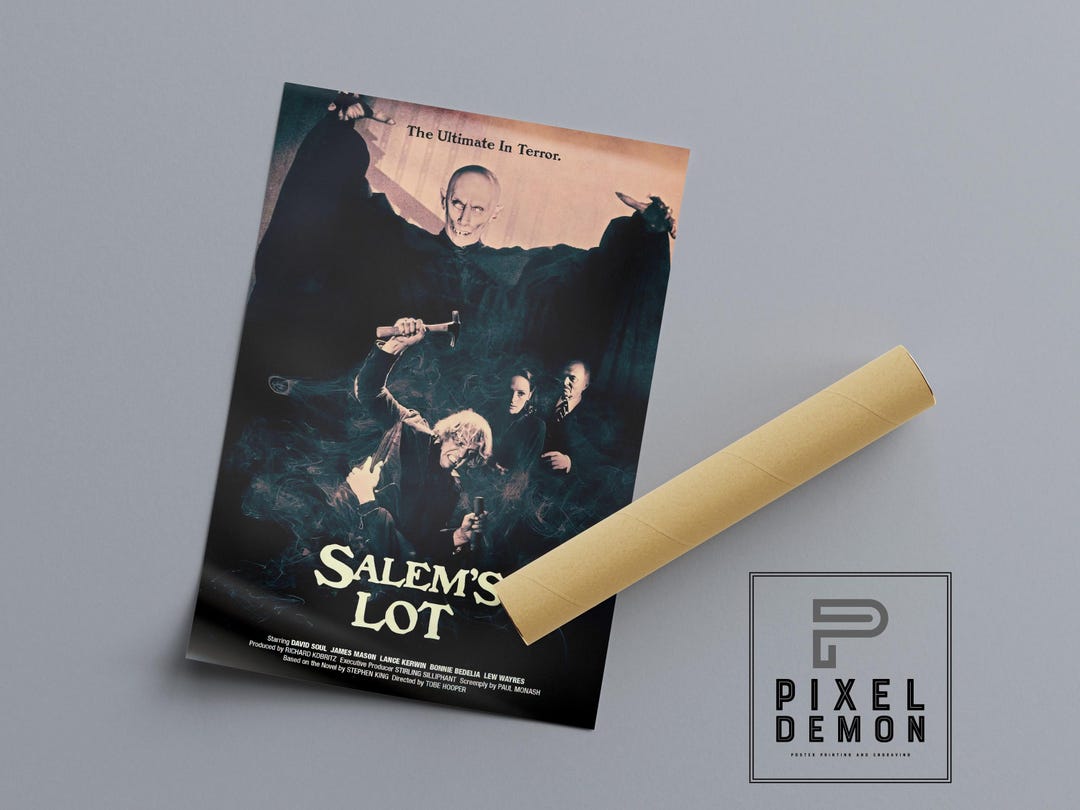 Salems Lot Movie Poster Classic Wall Art Print - Etsy UK