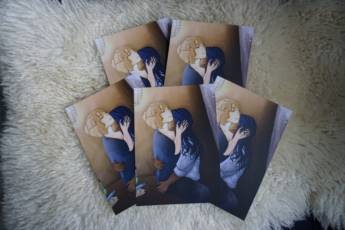 Kaebedo Art Print Kaeya Albedo Genshin Impact - Etsy