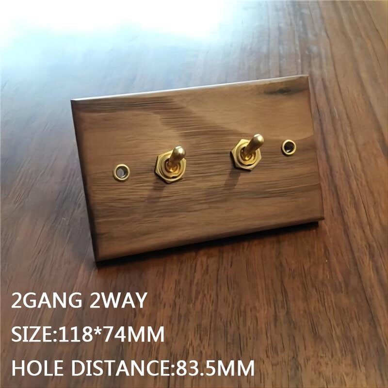 Wooden Toggle Switch / Socket - Etsy