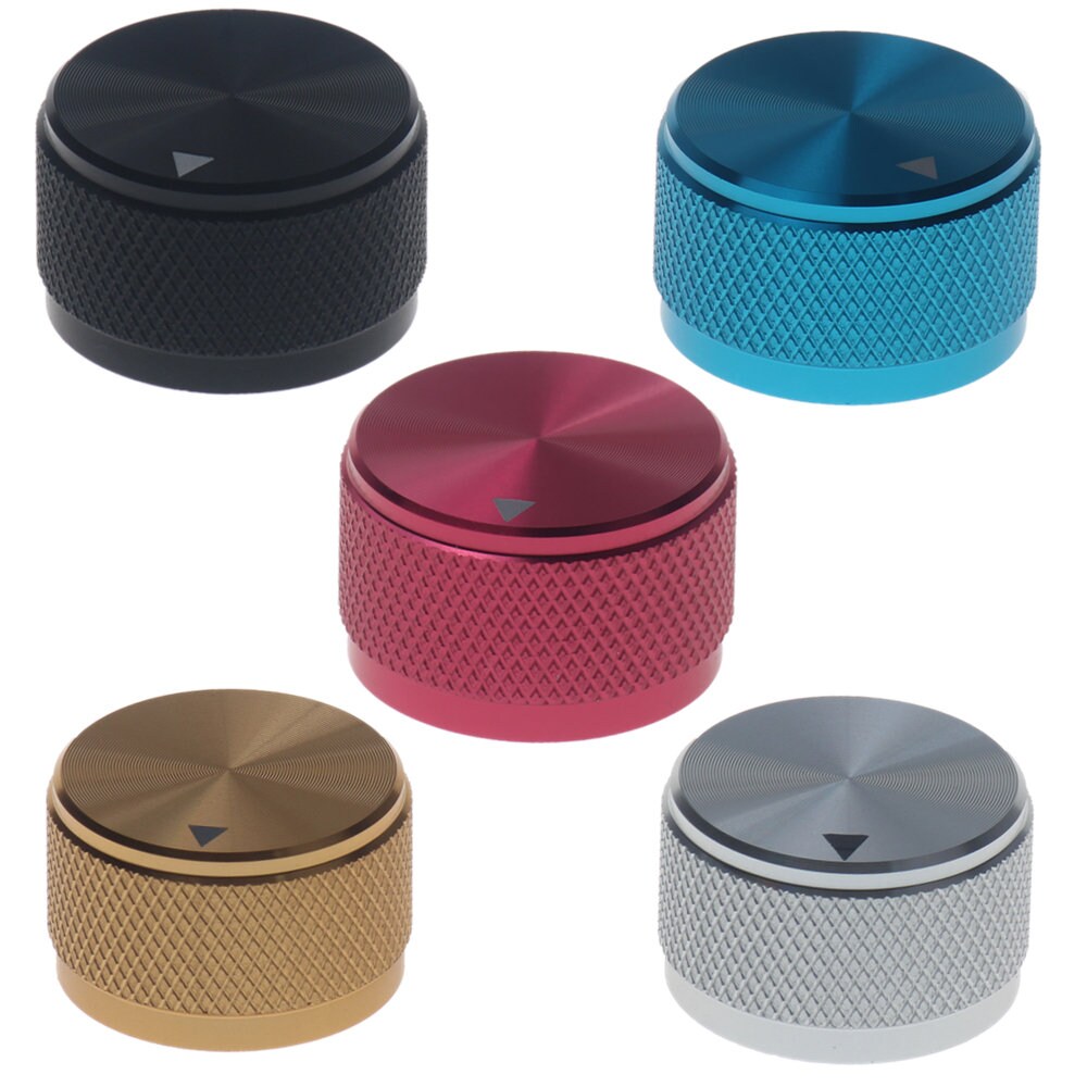 Solid Metal Aluminum Rotary Potentiometer Volume Switch Knobs - Etsy