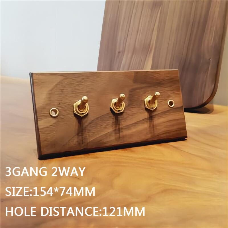 Wooden Toggle Switch / Socket - Etsy