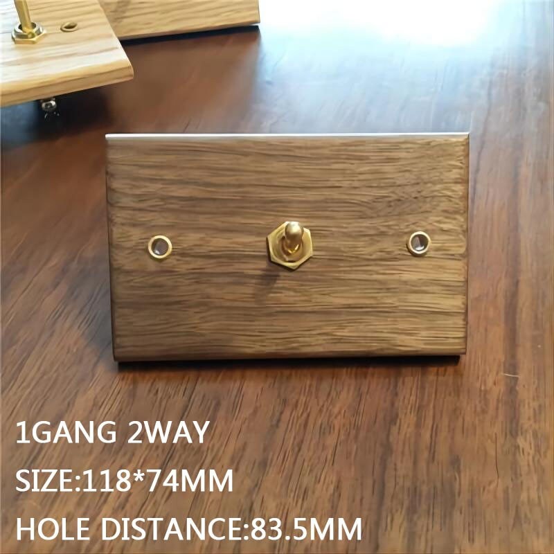 Wooden Toggle Switch / Socket - Etsy