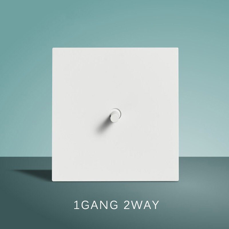 Minimalism White Toggle Switch 2way 110-250V for Home - Etsy