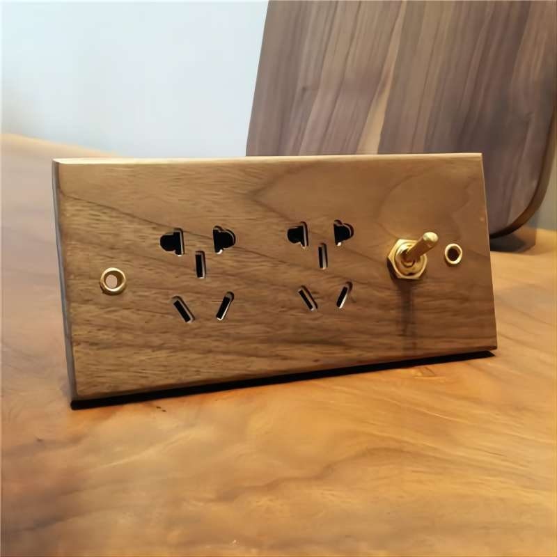 Wooden Toggle Switch / Socket - Etsy