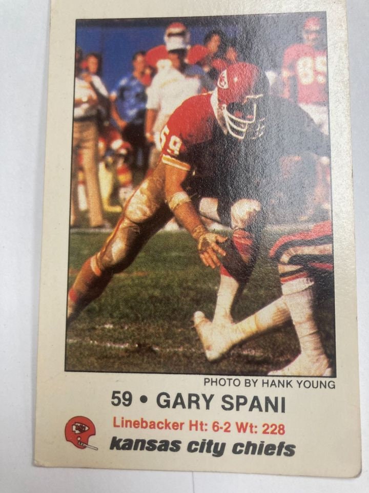 1983 Vintage Kansas City Chiefs Football Cards / Local Collectable ...