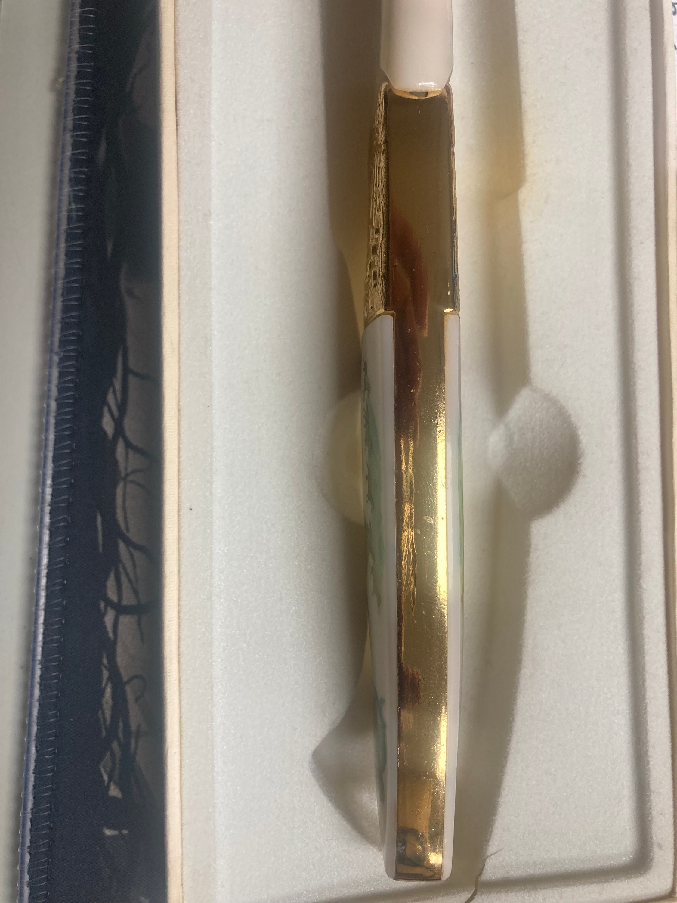 1960s Vintage Brass & Stainless-steel Knife / Ship Imprint on the Brass ...