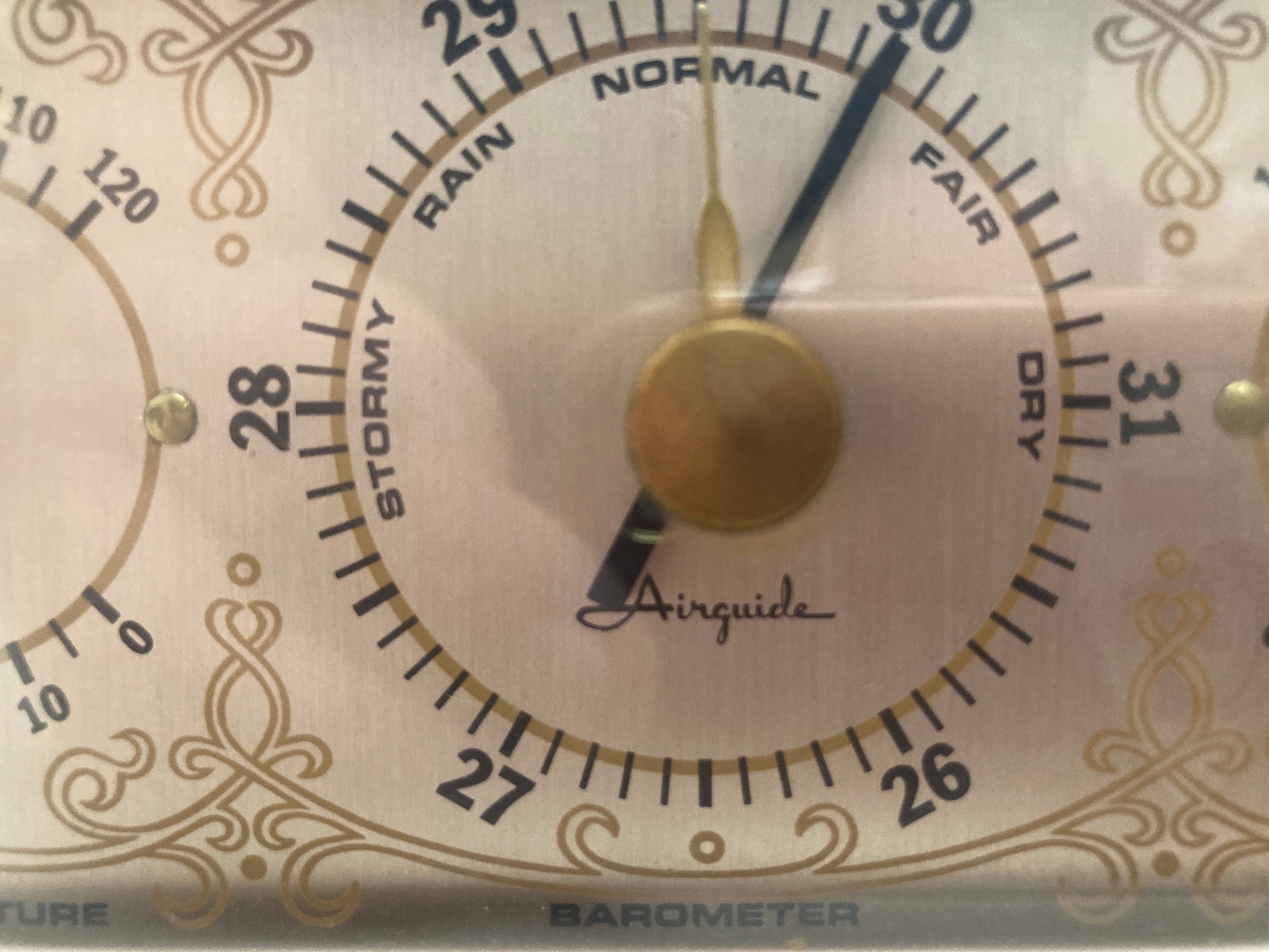 Vtg Airguide Weather Station Bakelite / Airguide Instrument Company ...