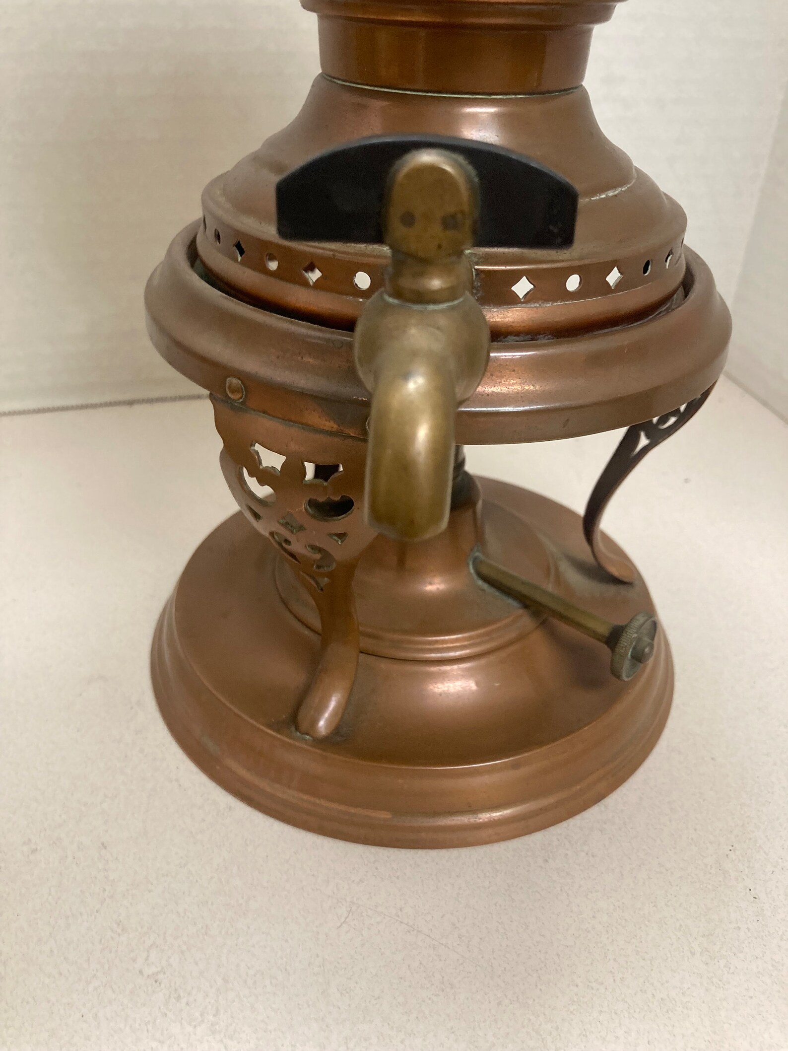 Antique Copper Manning & Bowman Co Percolator Coffee Pot / Meteor 7793 ...