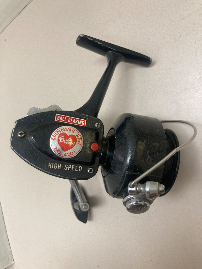 Vtg Berkley High Speed Spinning Fishing Reel 4201 Ball Bearings - Etsy