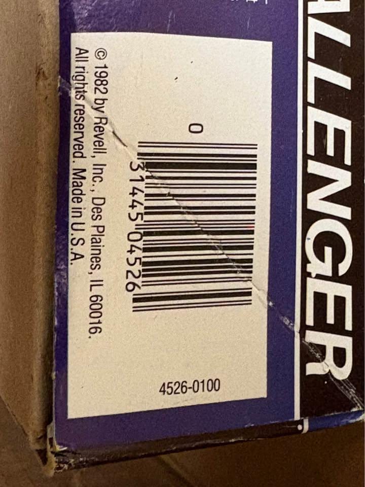 1982 Revell Space Shuttle Challenger Model Kit W/ Autographed ...