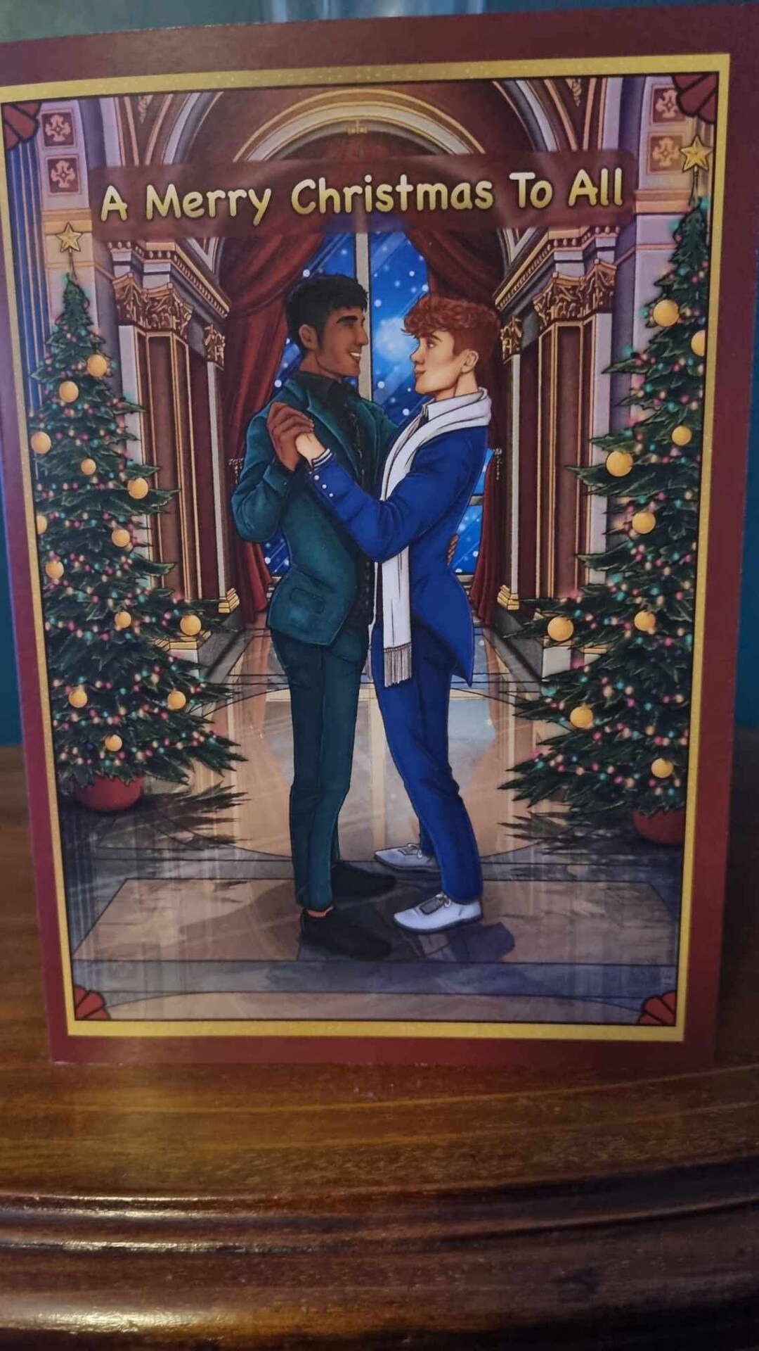 LGBT Christmas Card Bundle: Holiday Greeting Cards (A5) - Etsy