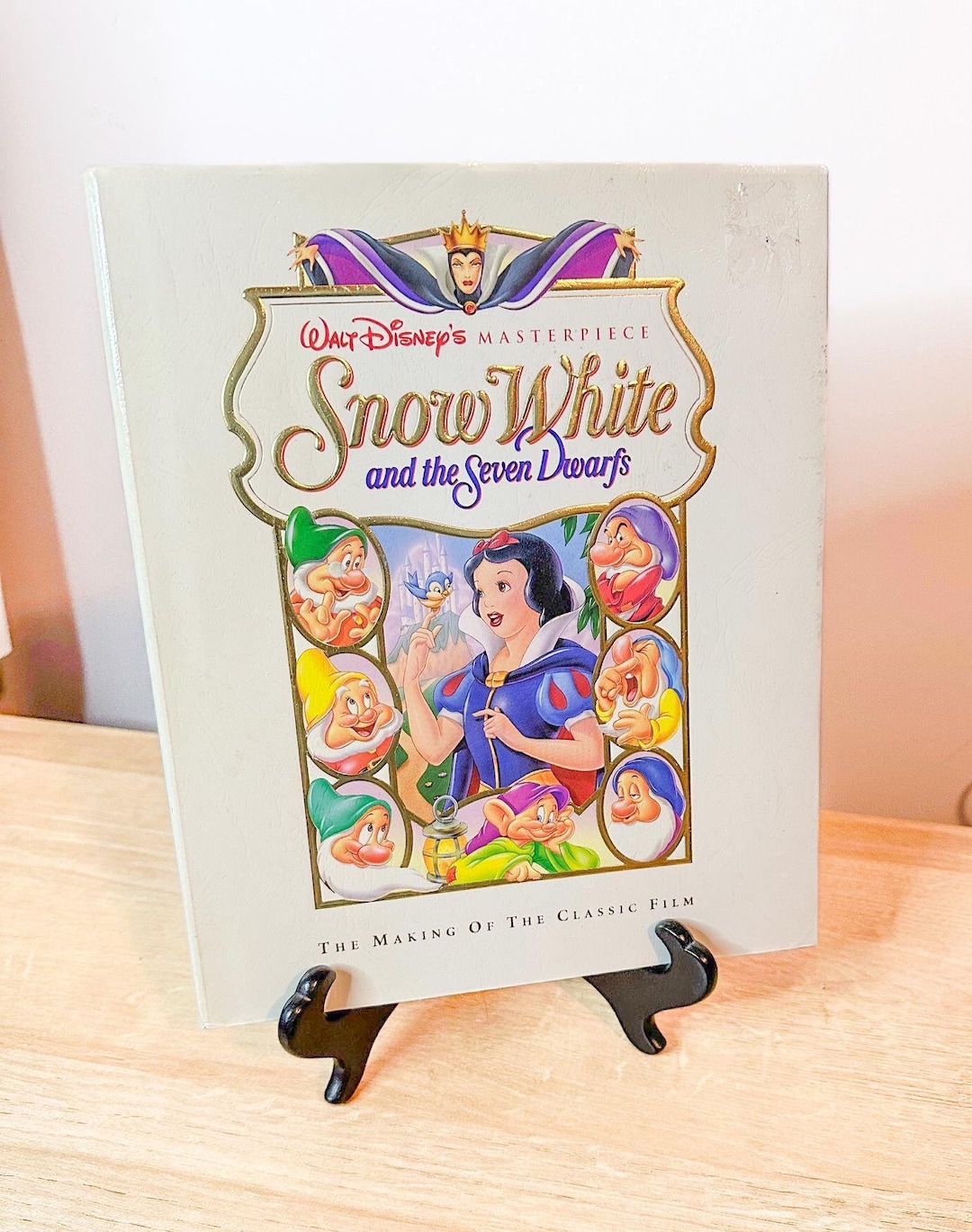 Vintage Hardback Book, Classic Snow White, the Making of Snow White and ...