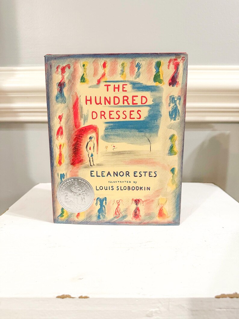 Vintage Hardback Book With Dust Cover, the Hundred Dresses, Eleanor ...