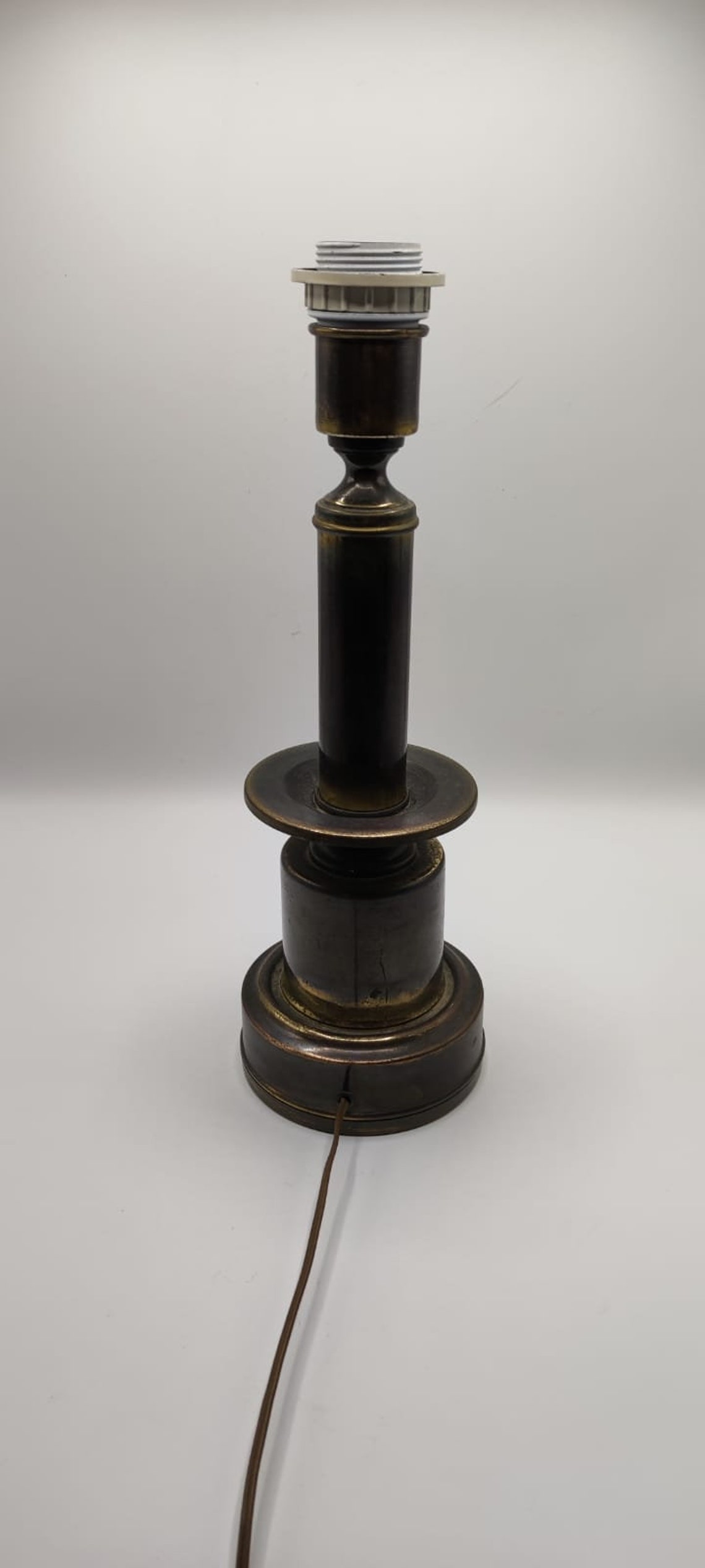 Vintage Brass Lamp Base - Etsy