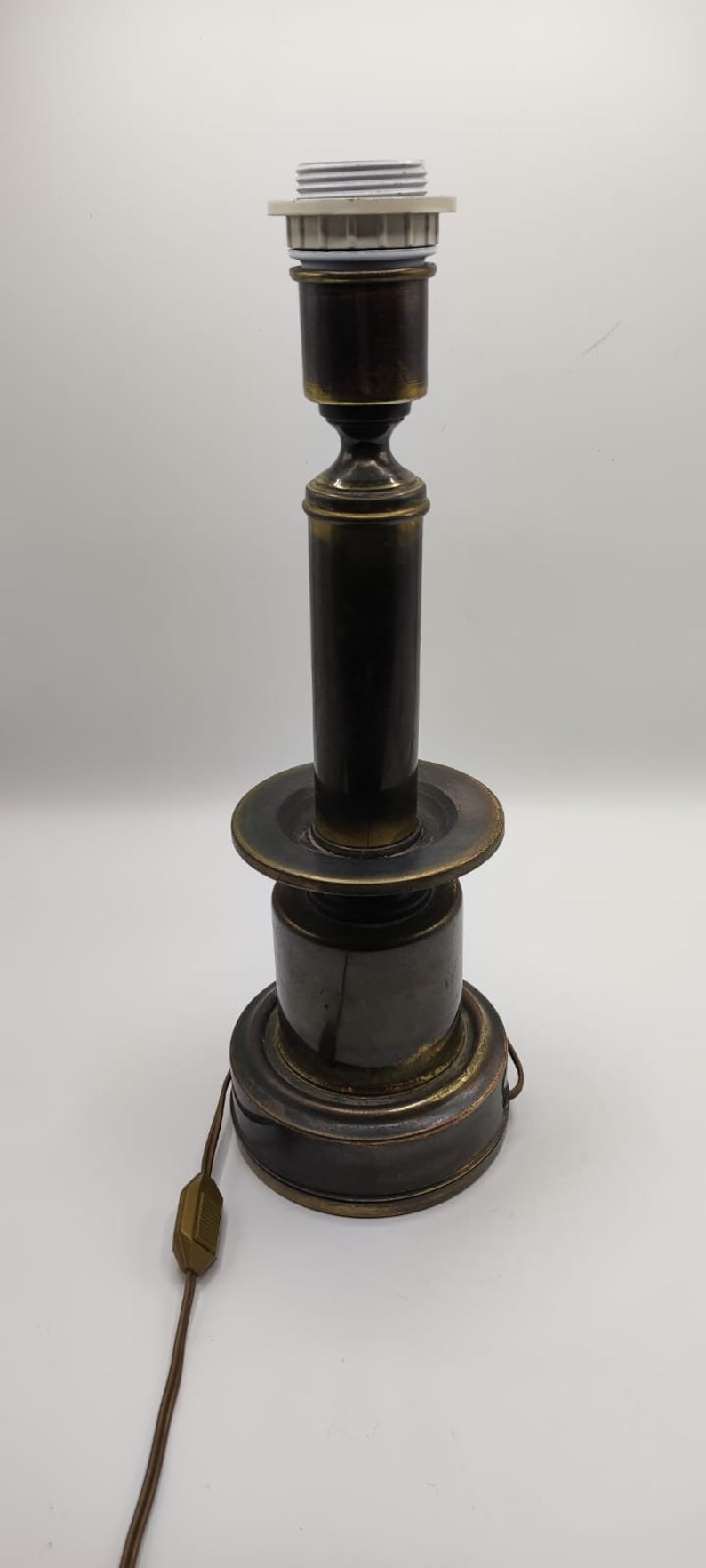 Vintage Brass Lamp Base - Etsy