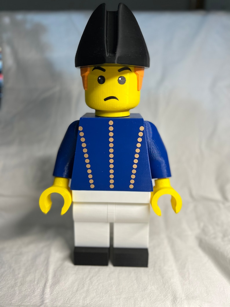 3D Printed Lego Alden Partridge - Etsy