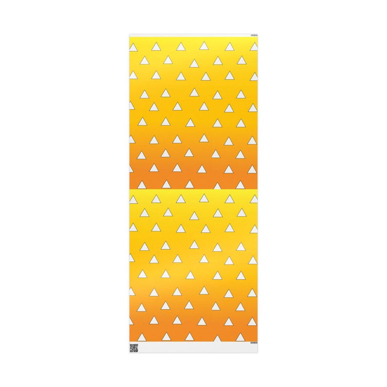 Zenitsu Demon Slayer Gift Wrap Roll, Decorative Wrapping Paper for ...