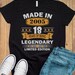 18th Birthday Shirt 18th Birthday Gifts for Her and Him 18th - Etsy