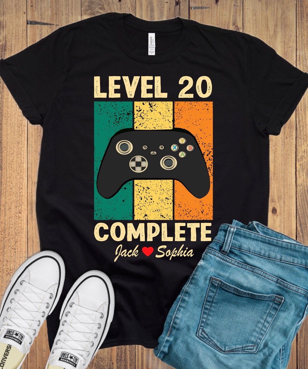 20th Wedding Anniversary Gift for Husband Wife Personalization Level 20 ...