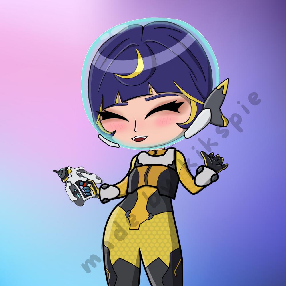 Cute Juno Saturn Chibi Png Tuber for Twitch/discord | Vtuber ...