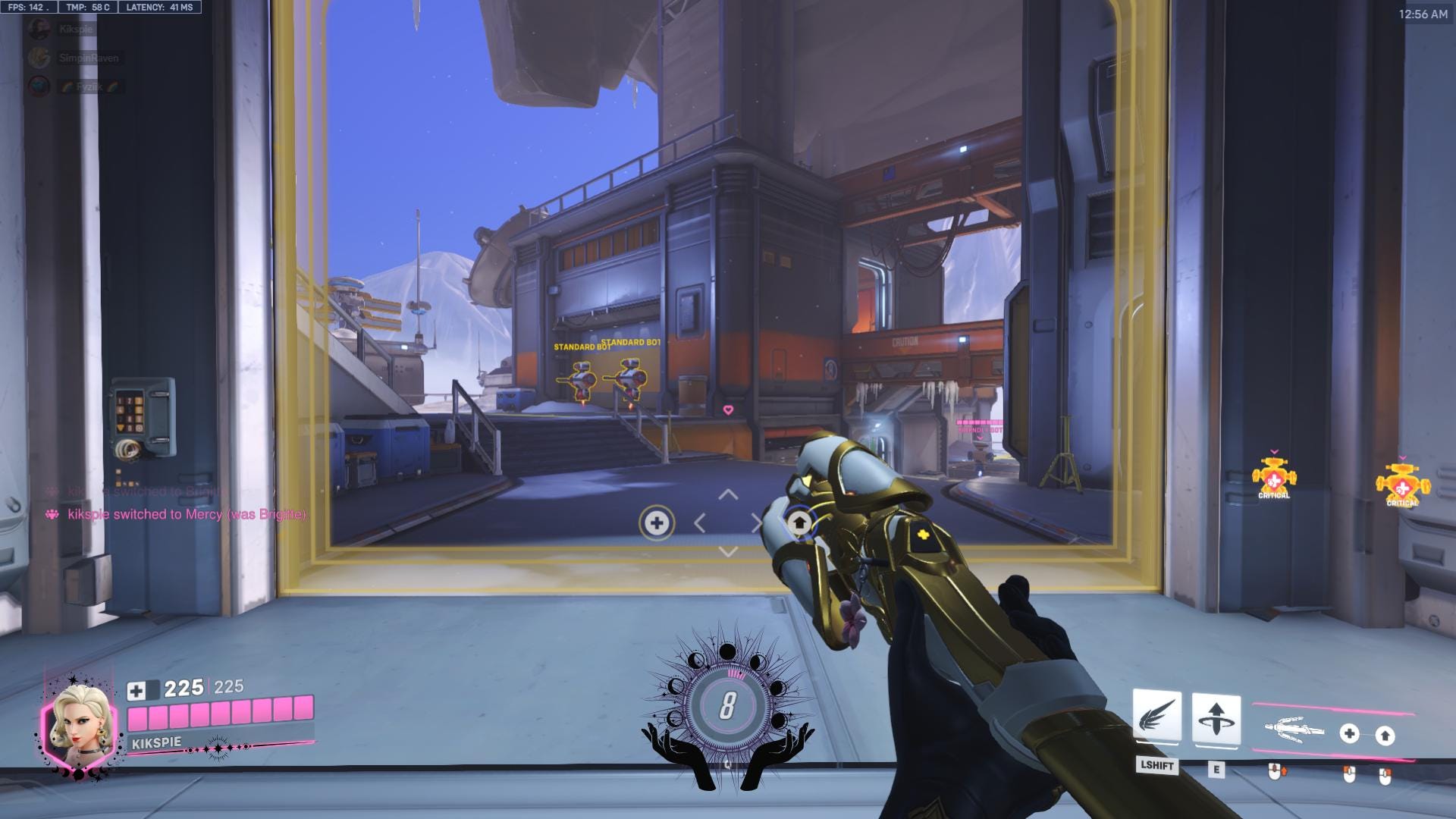 Occult Black Goth Ult & Healthbar Overlay | Overwatch 2 | Gothic ...