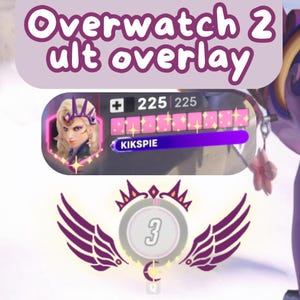 Overwatch 2 Cute Ult Overlay - Etsy UK