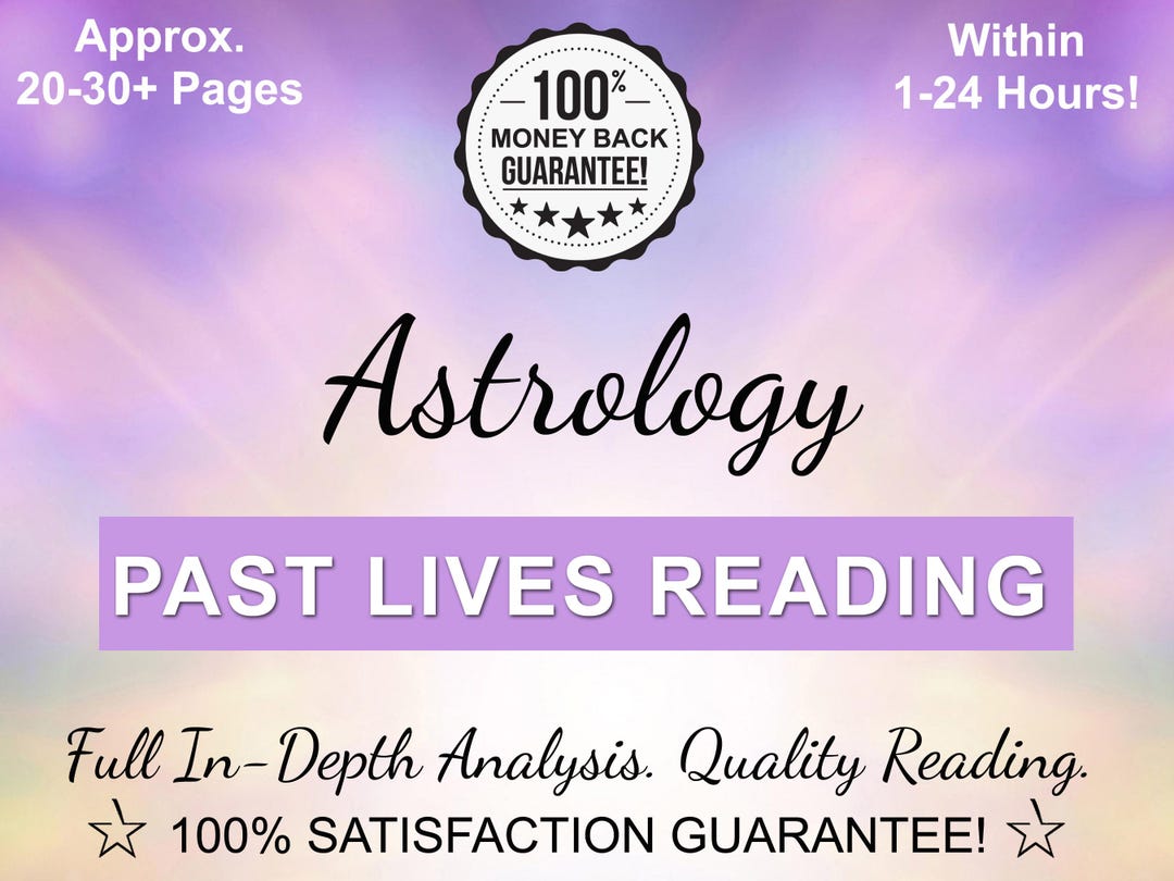 Astrology Past Lives Reading, Birth Chart Related Past Life Report ...