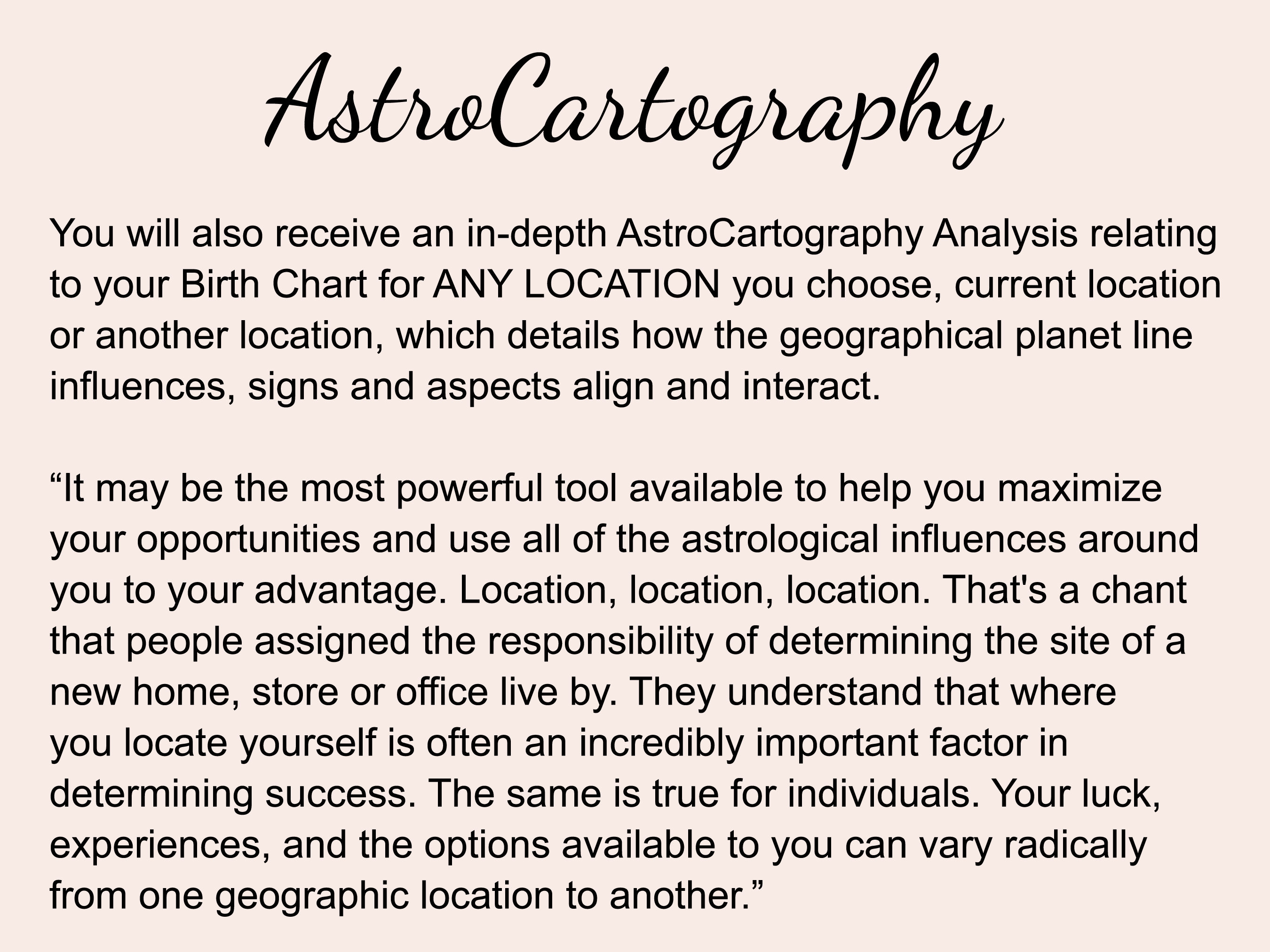 Astrology Birth Chart 1 Year Forecast Past Lives Report - Etsy