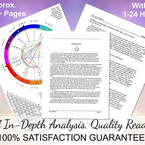 Past Lives Reading + Astrology Birth Chart Report, In-depth Birth ...