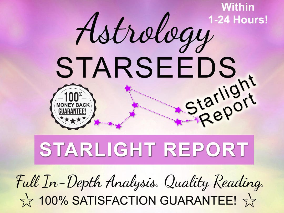 Starseeds Birth Report, Fixed Stars Reading, Starlight Natal Chart ...