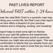 Past Lives Reading Astrology Birth Chart Report, In-depth Birth Reading ...