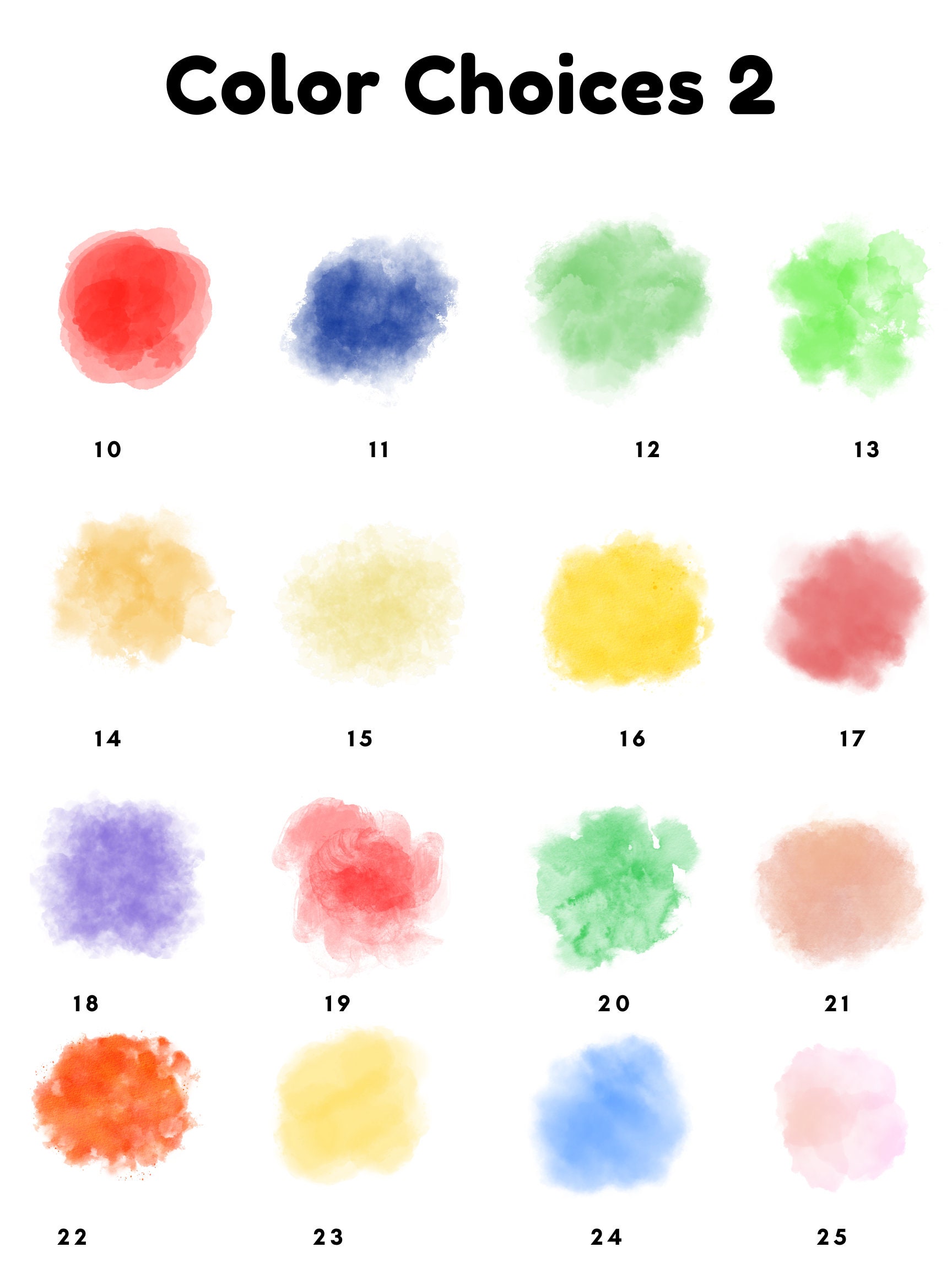 Watercolor Email Signature - Etsy