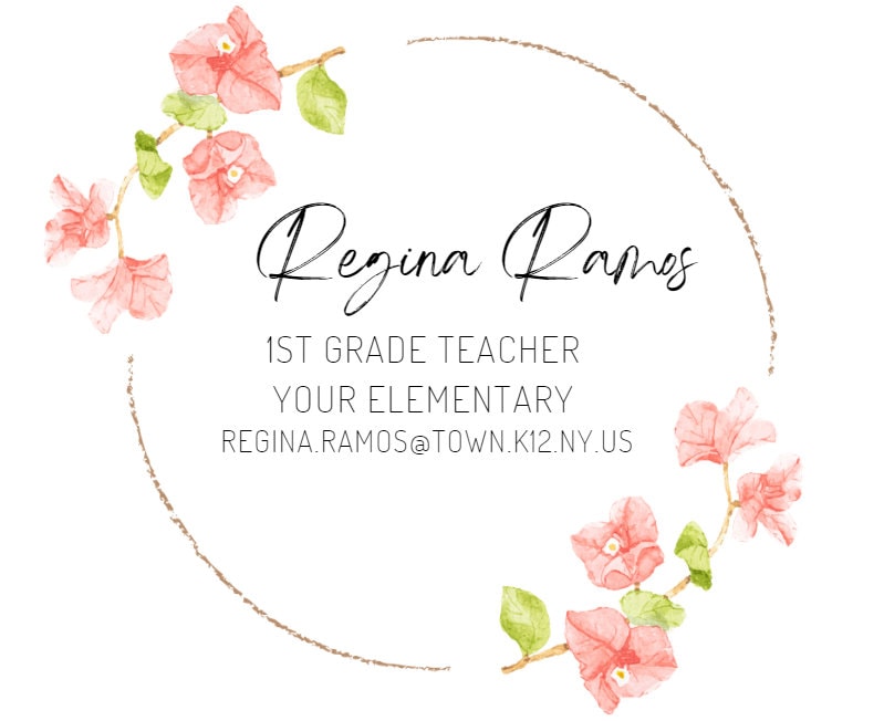 Flower Email Signature - Etsy