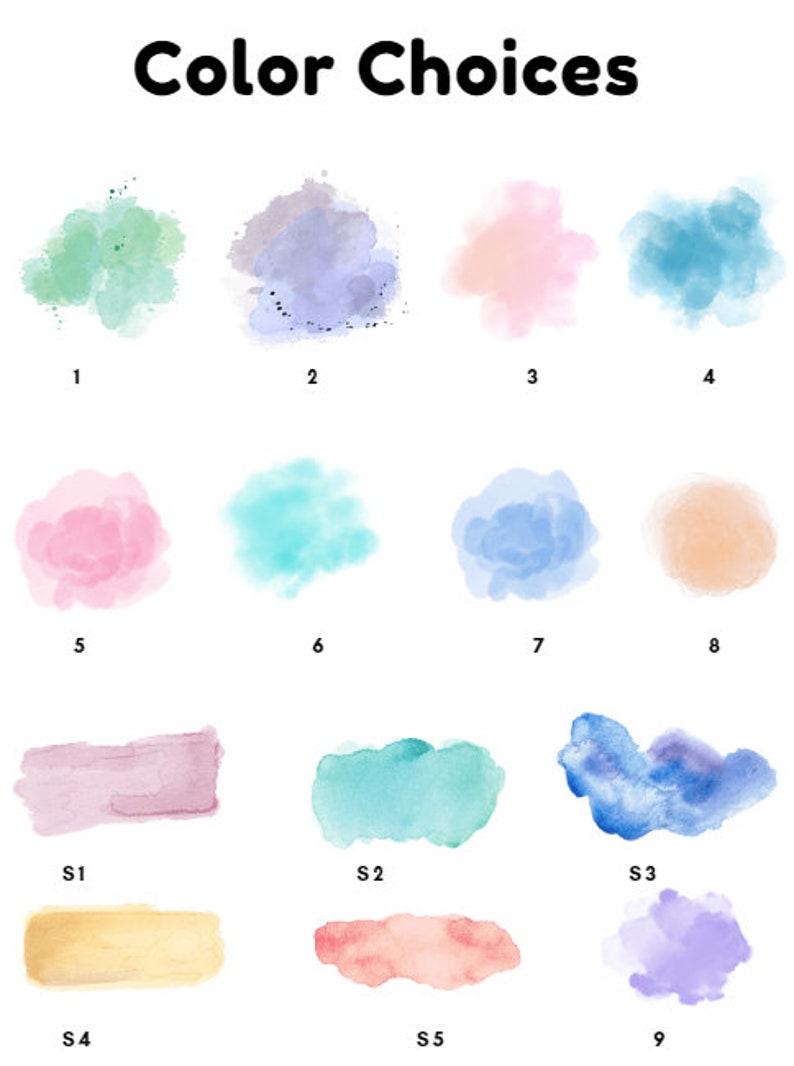 Watercolor Email Signature - Etsy