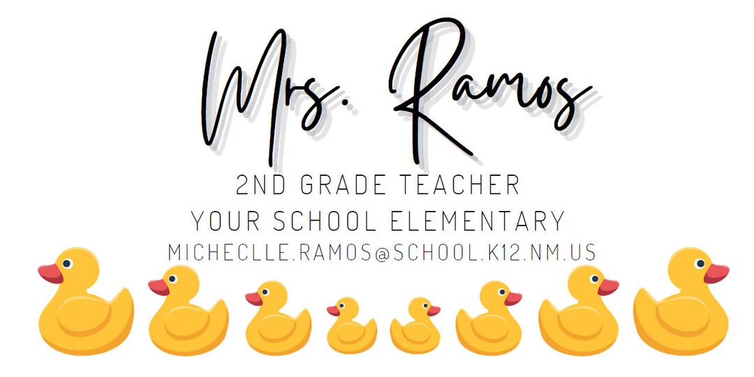 Duck Email Signature - Etsy