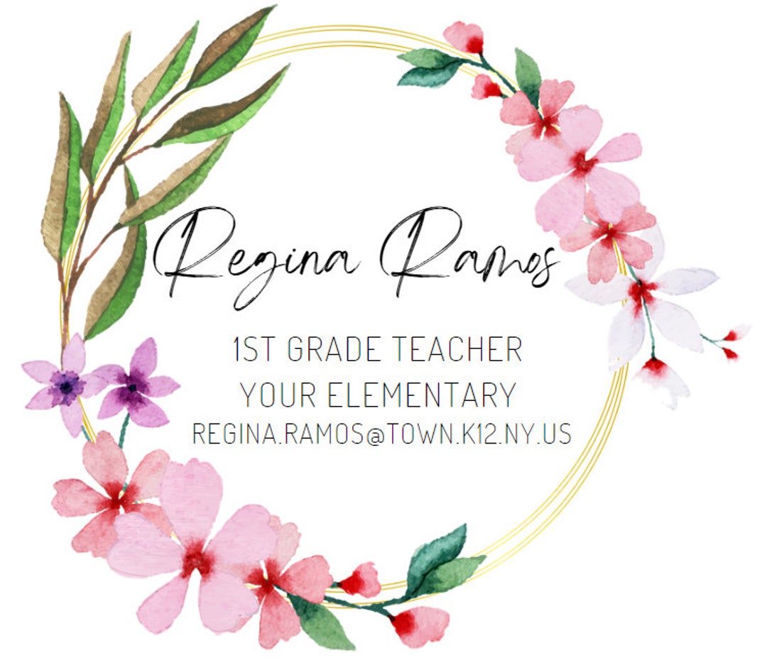 Flower Email Signature - Etsy