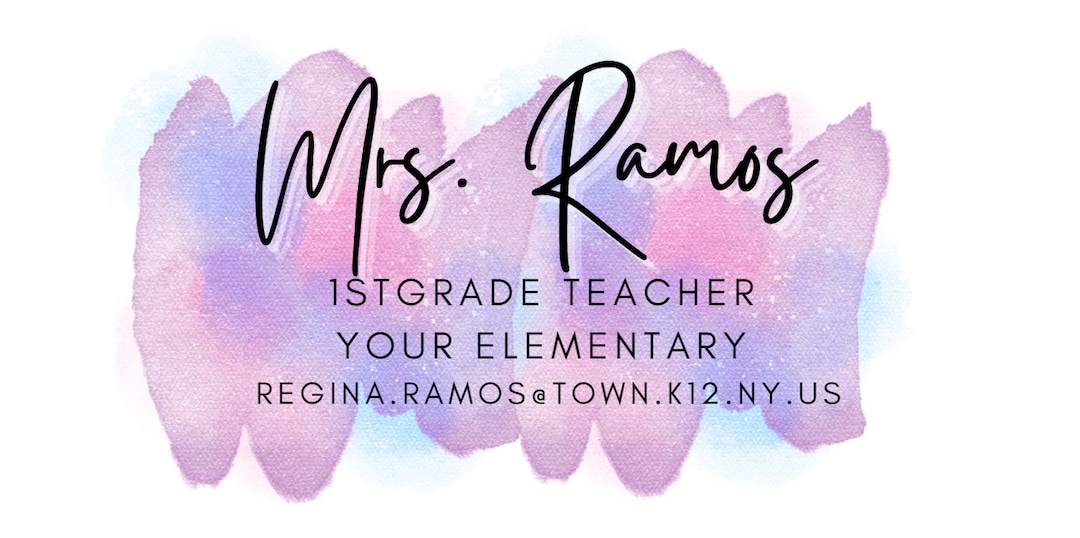 Purple Sparkle Email Signature-canva Template - Etsy