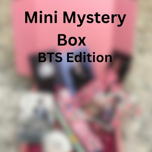 BTS Kpop Handmade Mystery Bag Blind Box Choose Your Bias - Etsy