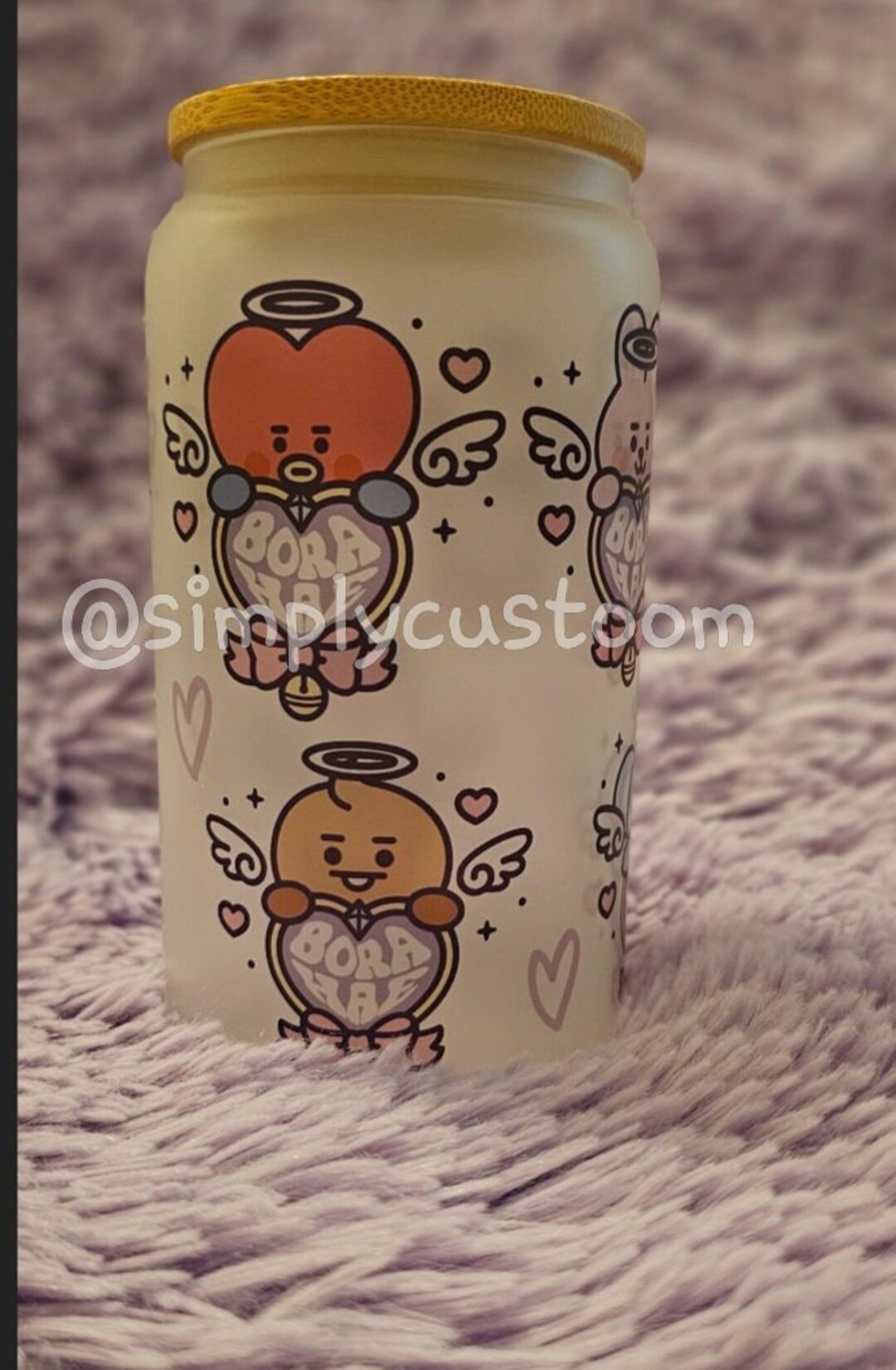 BT21 Borahae Hearts - Etsy