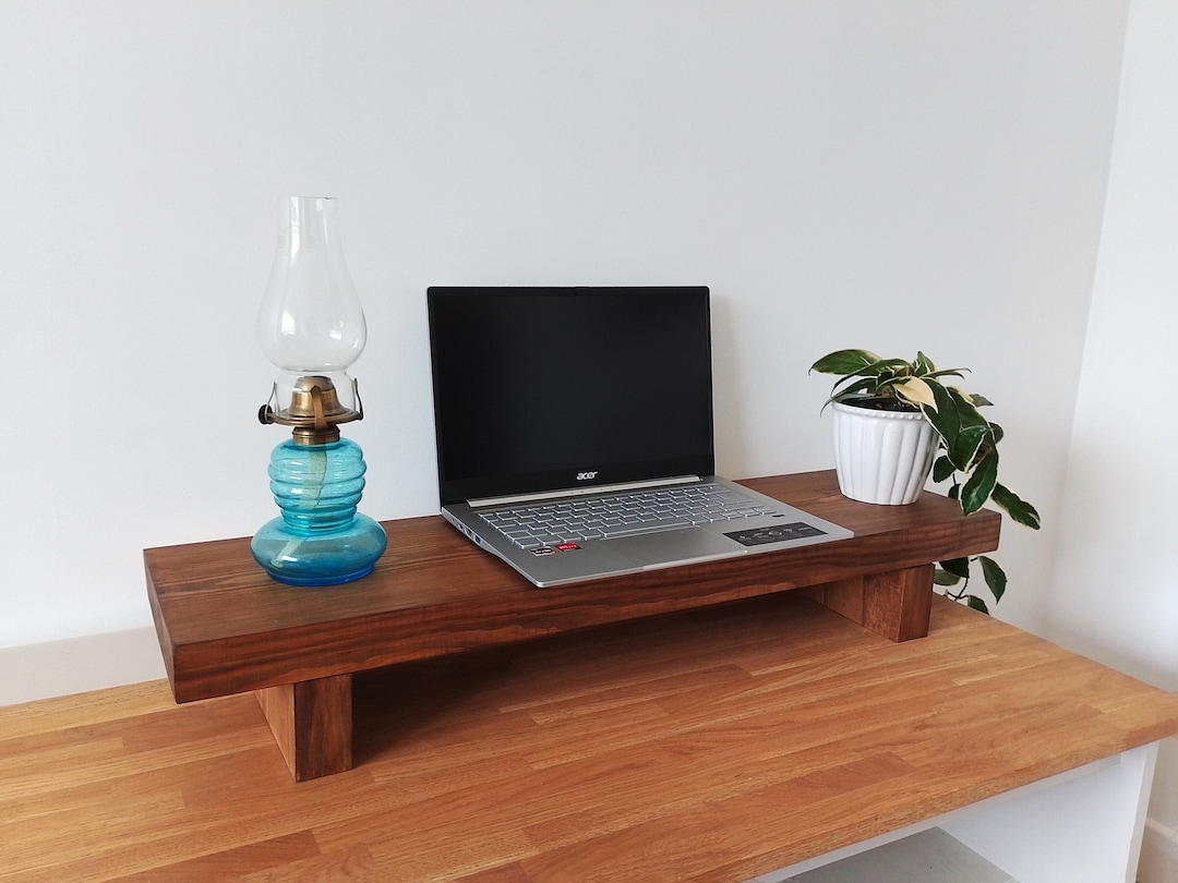 Chunky Handmade Monitor Stand/display Shelf/desk Shelf/computer Stand ...