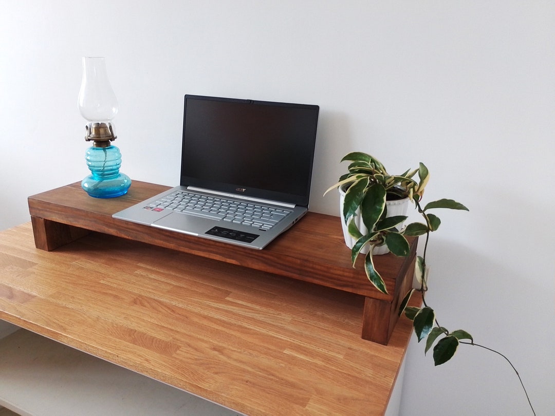 Chunky Handmade Monitor Stand/display Shelf/desk Shelf/computer Stand ...