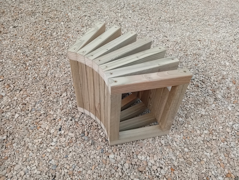 Wooden Rustic Curved Garden Bench Seat - Etsy UK