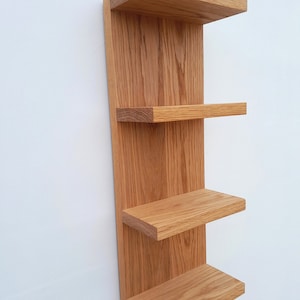 Oak Shelf Stack/solid Oak Shelf/wooden Shelves/custom Floating Shelf - Etsy