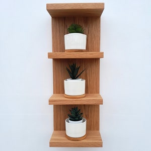 Oak Shelf Stack/solid Oak Shelf/wooden Shelves/custom Floating Shelf - Etsy