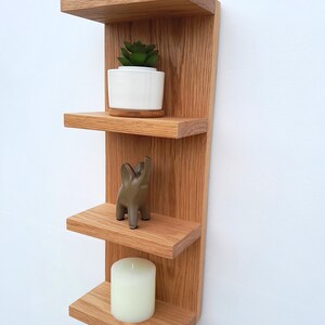 Oak Shelf Stack/solid Oak Shelf/wooden Shelves/custom Floating Shelf - Etsy