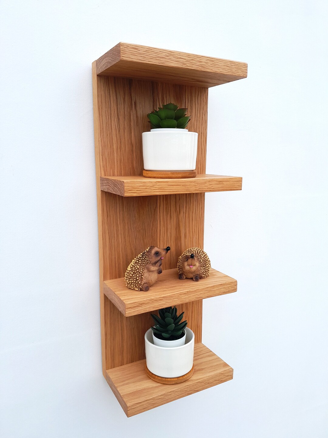 Oak Shelf Stack/solid Oak Shelf/wooden Shelves/custom Floating Shelf - Etsy