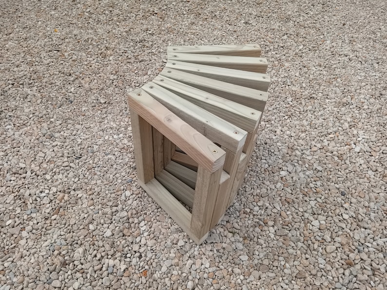 Wooden Rustic Curved Garden Bench Seat - Etsy UK