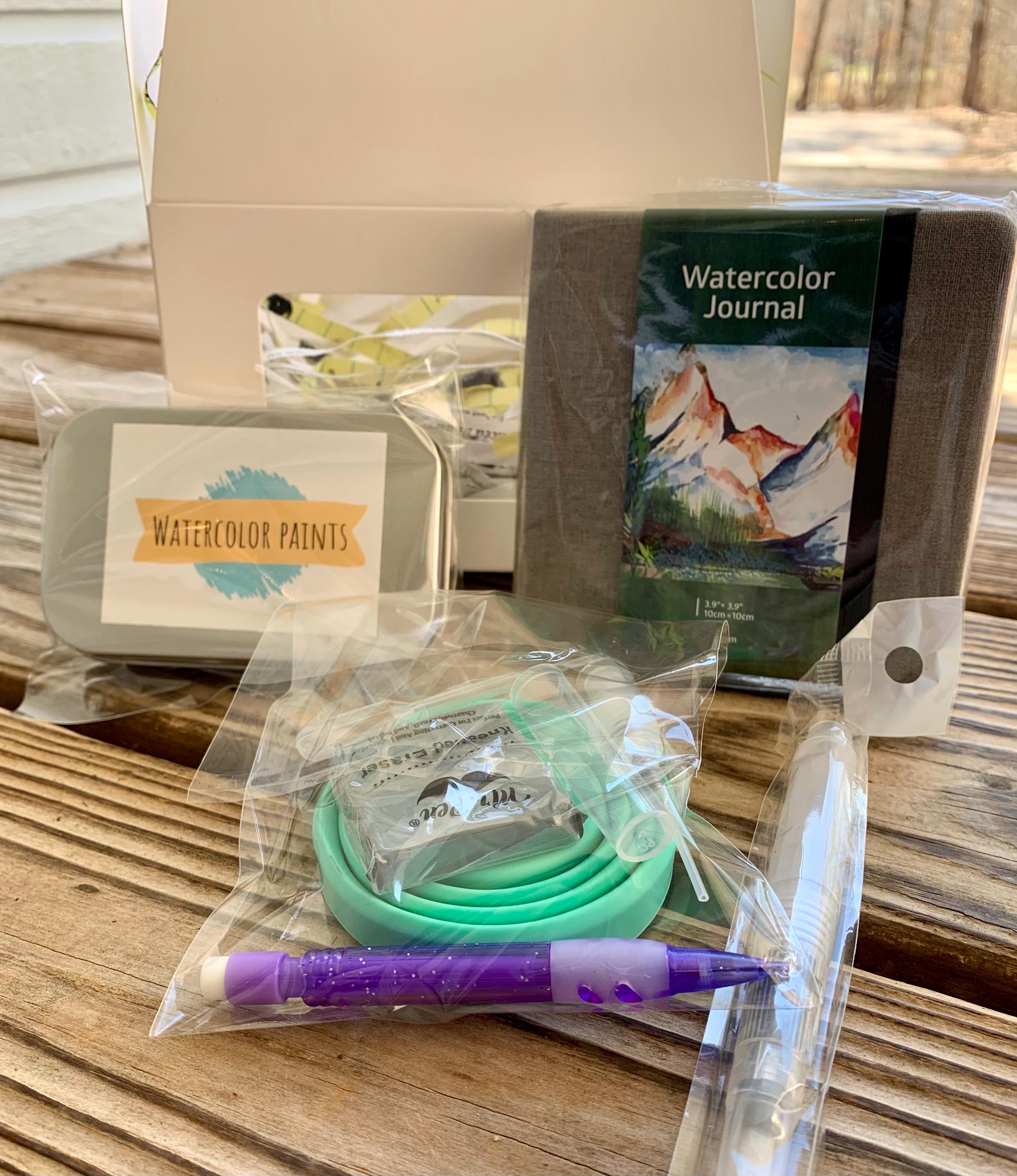 Watercolor Kit, Watercolor Painting Kit, How To, Watercolor Travel Kit ...