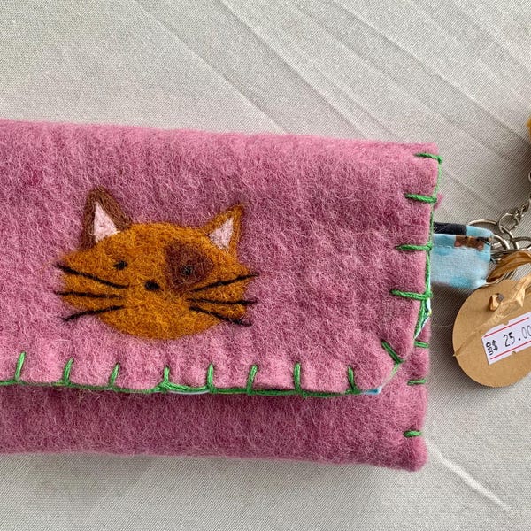 Felt Cat Purse - Etsy